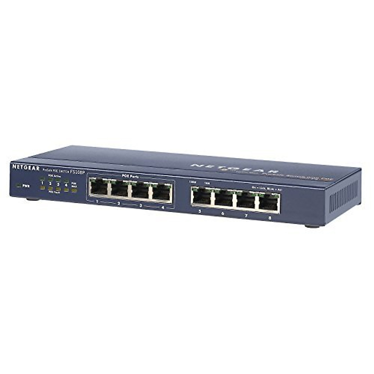Netgear NET-FS108PNA NETGEAR 8 Port 10/100 Switch w/4 POE