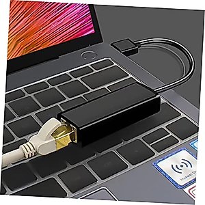 HONMEET Ethernet Adapter Gigabit LAN Network Adapter USB Ethernet Converter USB Adapters Type c to Ethernet LAN Internet Network Adapter USB Adaptor Network Card Wired Abs