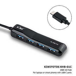 USB C Hub Splitter, 4- Port USB 3.0 Data Hub with High Speed Transfer Up to 5Gbps for iMac, MacBook, Mac Pro/Mini, Surface Pro, XPS, Notebook PC, Laptop USB Flash Drive Mobile Hard Drive