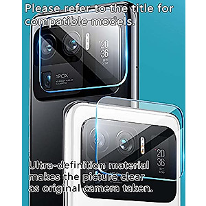 Vaxson 2-Pack Film Protector, compatible with LG V60 ThinQ 5G Back Camera Lens Sticker [ Not Tempered Glass Screen Protectors ]