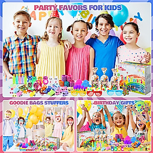 369PCS Party Favors for Kids 4-8 8-12, Classroom Treasure Box Bulk Prizes Reward, Goodie Bag/Stocking Stuffers for Carnival Birthday Gifts, Pinata Fillers, Autism Sensory Toys