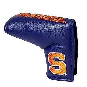 Team Golf NCAA Syracuse Orange Vintage Blade Putter Cover Golf Club Vintage Blade Putter Headcover, Form Fitting Design, Fits Scotty Cameron, Taylormade, Odyssey, Titleist, Ping, Callaway