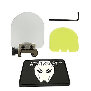 ATAIRSOFT Airsoft Dot Sight Reflex Scope Screen Protector 20mm QD Mount (DE)