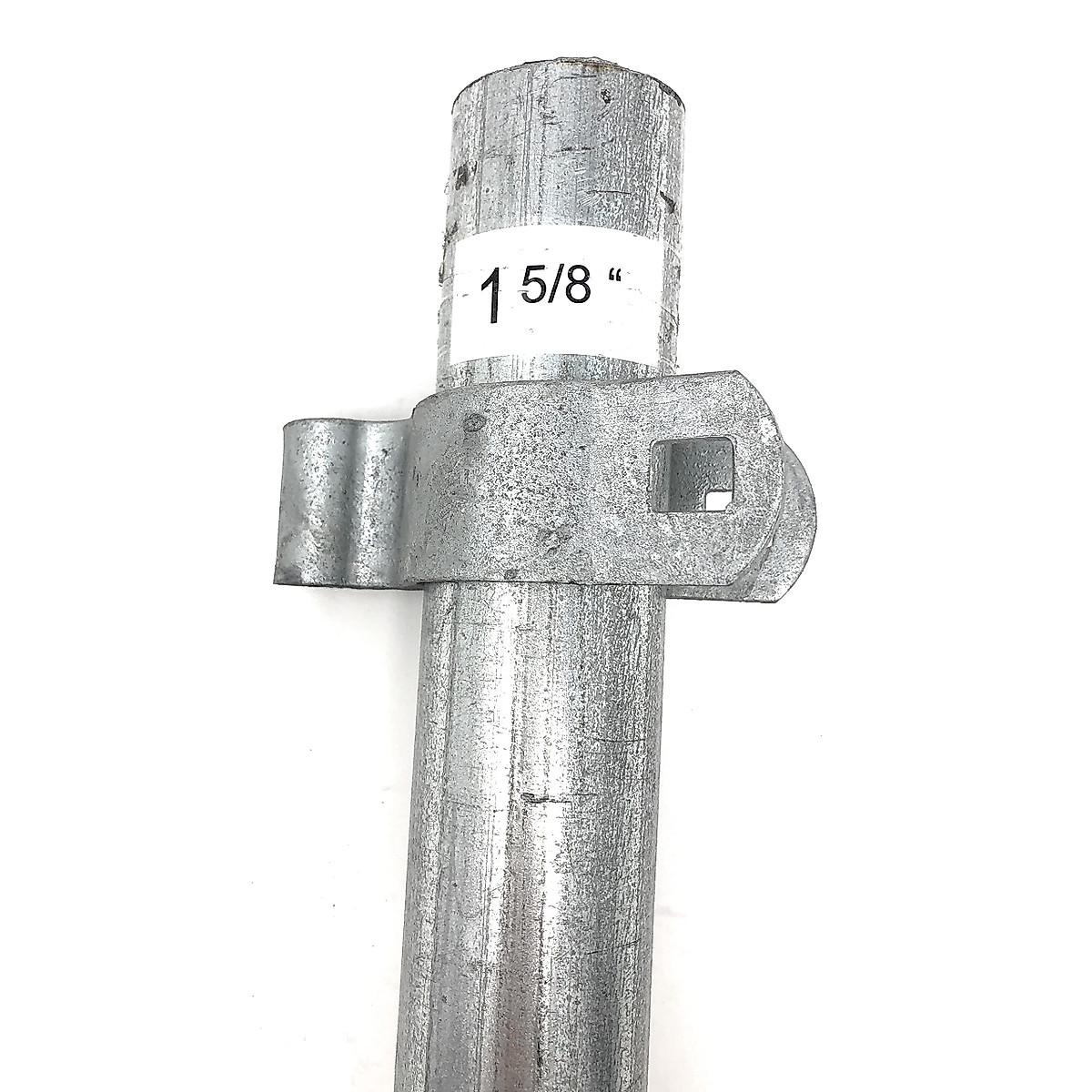 Chain Link Fence Gate Hinges (Pressed Steel) Heavy Duty 1-1/4" Width, 3/16" Gauge for O.D. 1-5/8" inch Post and 1/2" Pin