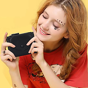 Sunwel Fashion Small Wallet with Heart Bifold Wallet Zipper Pocket Cash Card Holder Coin Purse for Women Girls (PURPLE)