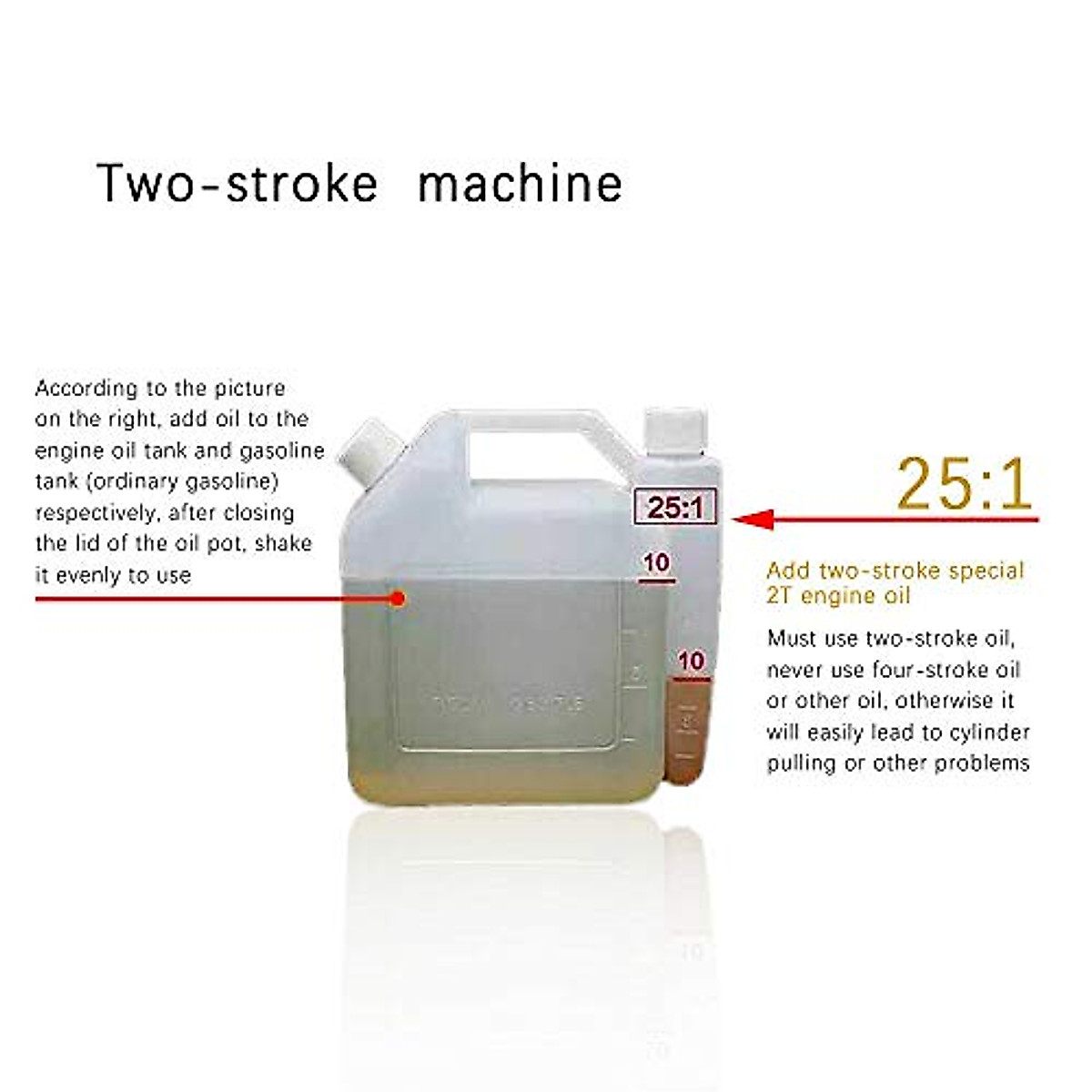 52CC 2 Stroke Pole Saw Pruner Pruning Saw Single Cylinder Gas Powered Tree Trimmer Garden Pole Saw