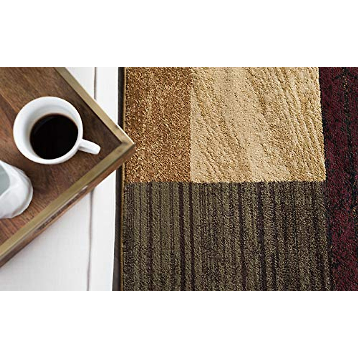 Universal Rugs 105210 Multi 5x7 Area Rug, 5-Feet by 7-Feet