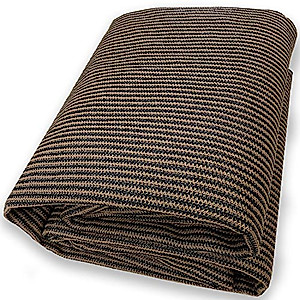 Alion Home Sun Shade Fabric, UV Shade Cloth - Breathable Sun Screen, Shade Mesh - Custom Shade Cloth for Fence, Garden, Backyard, Outdoor, Patio, Pergola, Greenhouse, Barn (8 x 15 FT, Mocha Brown)