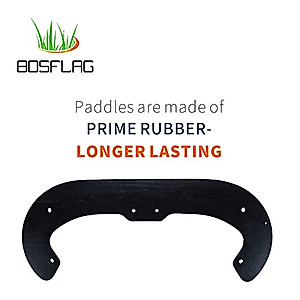 BOSFLAG 84-1980 Snow Blower Paddles Replaces Toro 84-1980, 75-9090, 80-0660 for Toro 38182 Paddles, Toro 38172 Paddles, 38183, 38173, 38170, 38171, 38175, 38176, 38177, 38178 CCR Powerlite Snowblowers