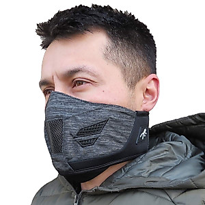 Neoprene Winter Half Face Mask- Ski, Snowboarding, Motorcycle. with Air Vents.