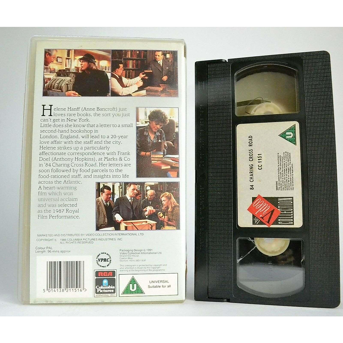 84 Charing Cross Road [VHS] [1987]