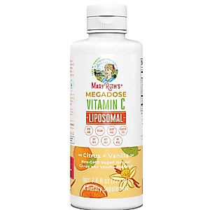 USDA Liquid Vitamin D3 Pineapple & Liquid Vitamin C Liposomal Bundle by MaryRuth | Immune Support | Enhanced Absorption for Men & Women, Vegan, Gluten Free, Sugar Free, Non-GMO