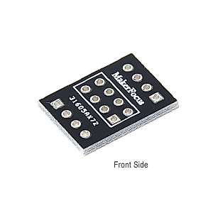 MakerFocus 5pcs NRF24L01+ Adapter ESP8266 ESP-01 Adapter Module for NRF24L01+ 2.4GHZ Wireless Transceiver Module and ESP8266 ESP-01 WiFi Module