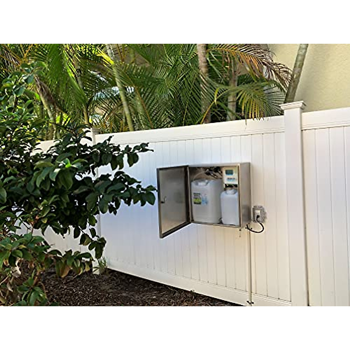 Sprinkler Magician Mosquito Repellent Machine Dual Reservoir Stainless Steel