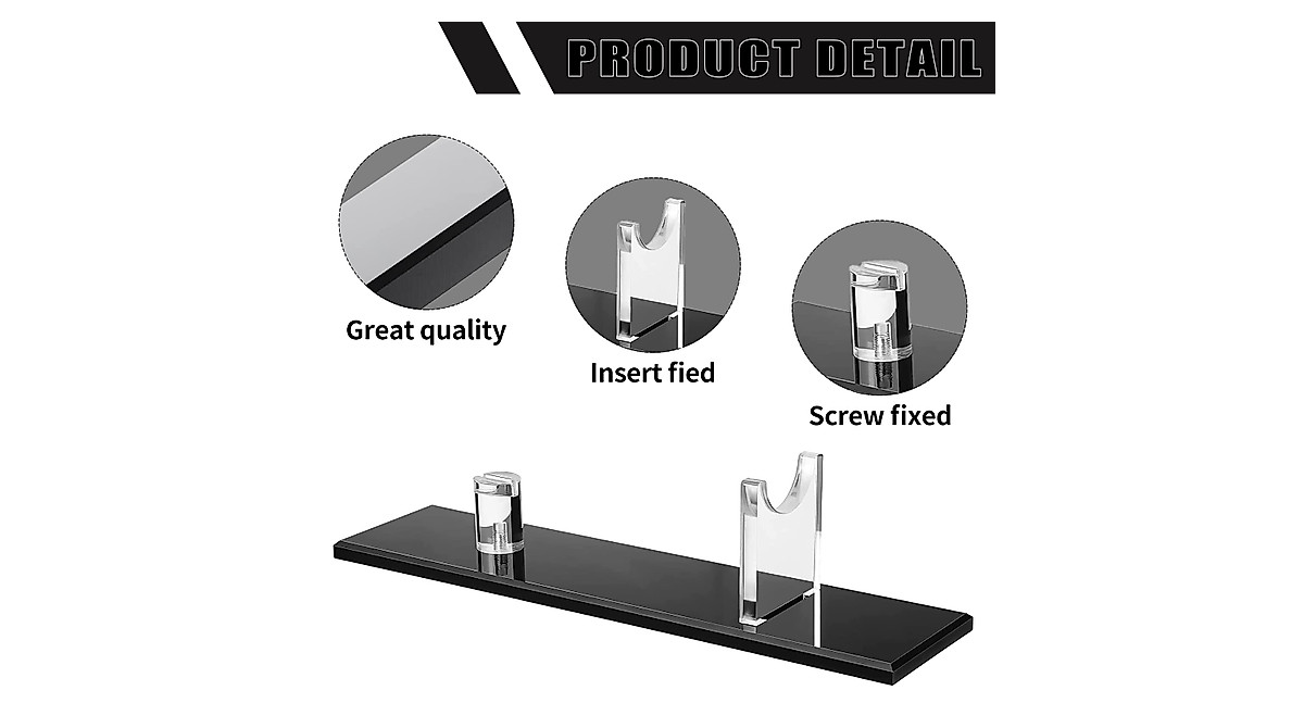 Elegant Acrylic Knife Display Stand - Perfect Gift Option