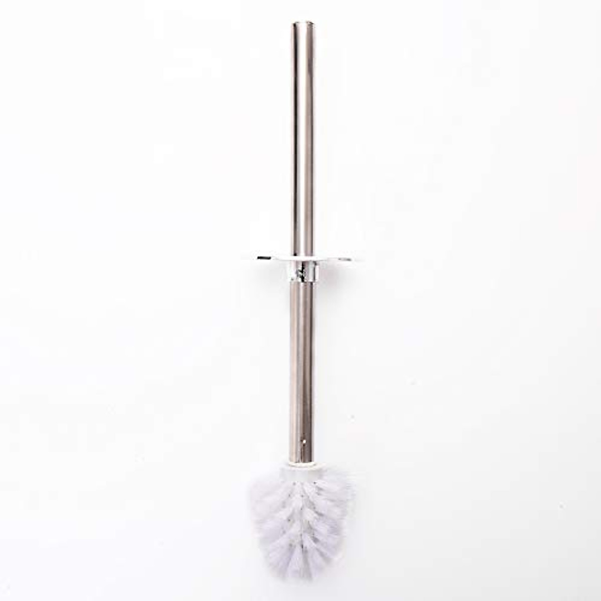 Zuvo 6 Pcs Plastic Bathroom Accessory Set Luxury Bath Accessories Bath Set Lotion Bottles, Toothbrush Holder, Tooth Mug, Soap Dish, Toilet Brush, Trash Can, Rubbish Bin (White)