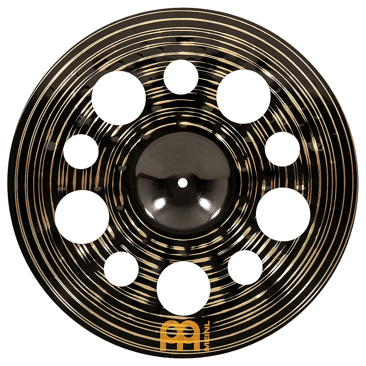 Meinl Cymbals Classics Custom Dark 18" Trash Crash Cymbal for Drum Set — Made in Germany — B12 Bronze, 2-Year Warranty (CC18DATRC)