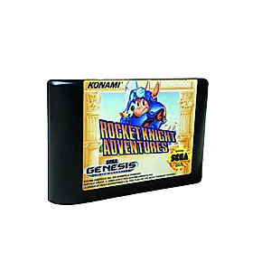 Royal Retro Rocket Knight Adventures - USA Label Flashkit MD Electroless Gold PCB Card for Sega Genesis Megadrive Video Game Console (Region-Free)