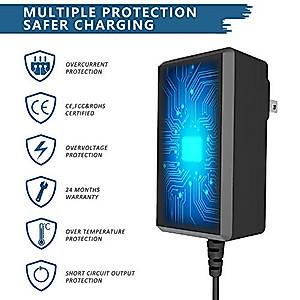 PwrON 9V AC to DC Adapter for Brother P-Touch Label Maker PT-1280 PT-1280SR PT-1280VP PT-128AF PT-1290 PT-1290RS PT-1400 PT-1830 PT-1830C PT-1830SC PT-1830VP PT-1880C PT-1880SC PT-1880W PT-2030
