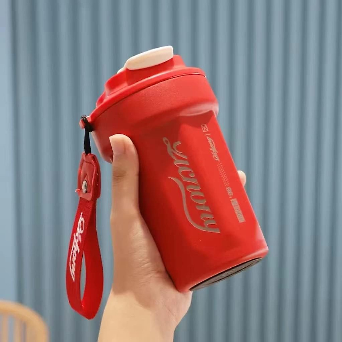 16 oz New 316 Stainless Steel Vacuum Insulated Tumbler - Coffee Travel Mug Spill Proof with Lid - Thermos Cup for Keep Hot/Ice Coffee,Tea and Beer (A)