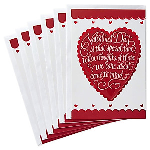 Hallmark Pack of Vintage Valentines Day Cards, Valentine Greetings (10 Valentine's Day Cards with Envelopes)