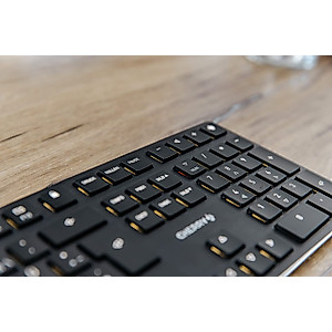 Cherry KW X ULP Ultra Slim Wireless Mechanical Keyboard. Multi Device Function MX Ultra Low Profile Switches.