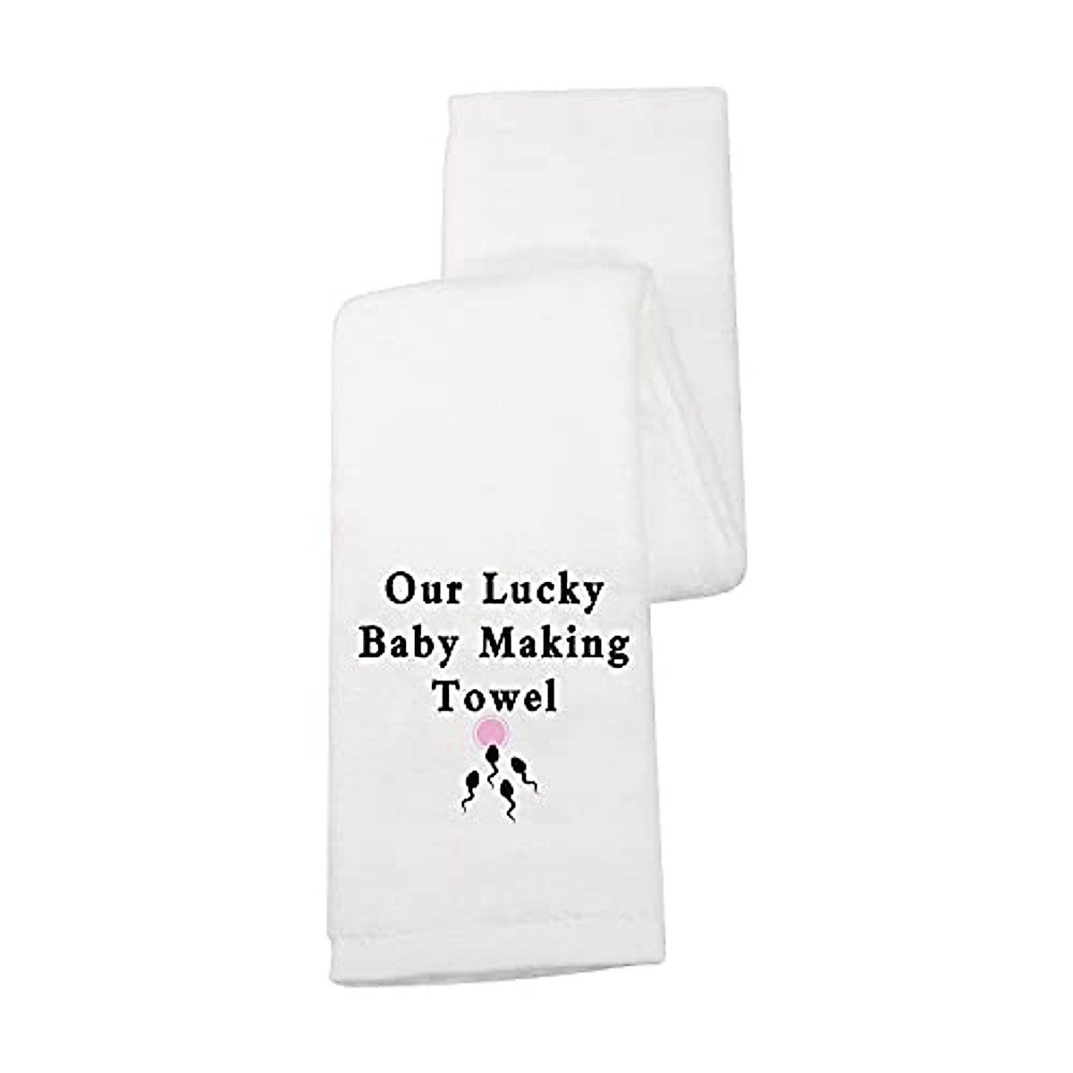 Infertility Gift Sex Towel Our Lucky Baby Making Towel Good Luck Towel Bathroom Bedroom Towel (Baby Making Towel)