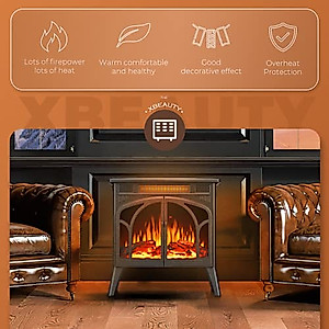 Electric Fireplace Heater Portable Electric Fireplace Heater Indoor