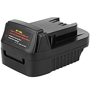 ZLWAWAOL MT18ML Battery Adapter Compatible for Makita 18V Lithium-ion Battery Convert to Milwaukee M18 18V Lithium-ion Battery Compatible for Milwaukee 18V Cordless Power Tools