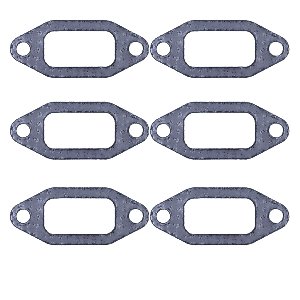 Adefol 6 x Exhaust Muffler Gasket for Husqvarna 365 362 371 372 365 362 371 372 385 390 XP 371K 375K Saws 503775901