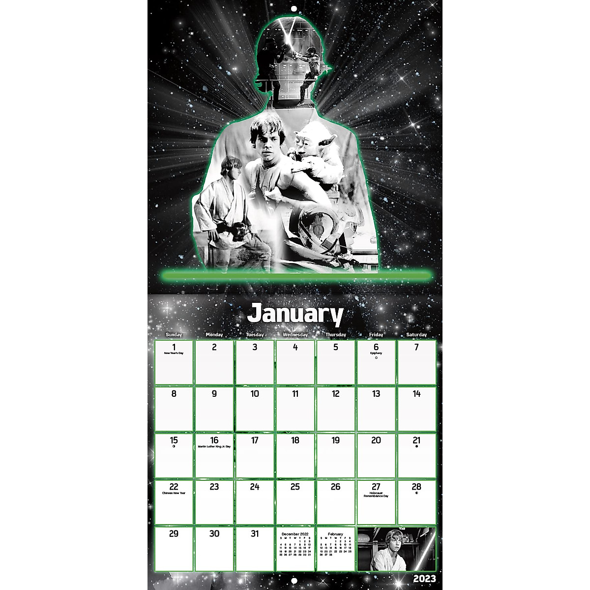 2023 Star Wars: Saga Wall Calendar