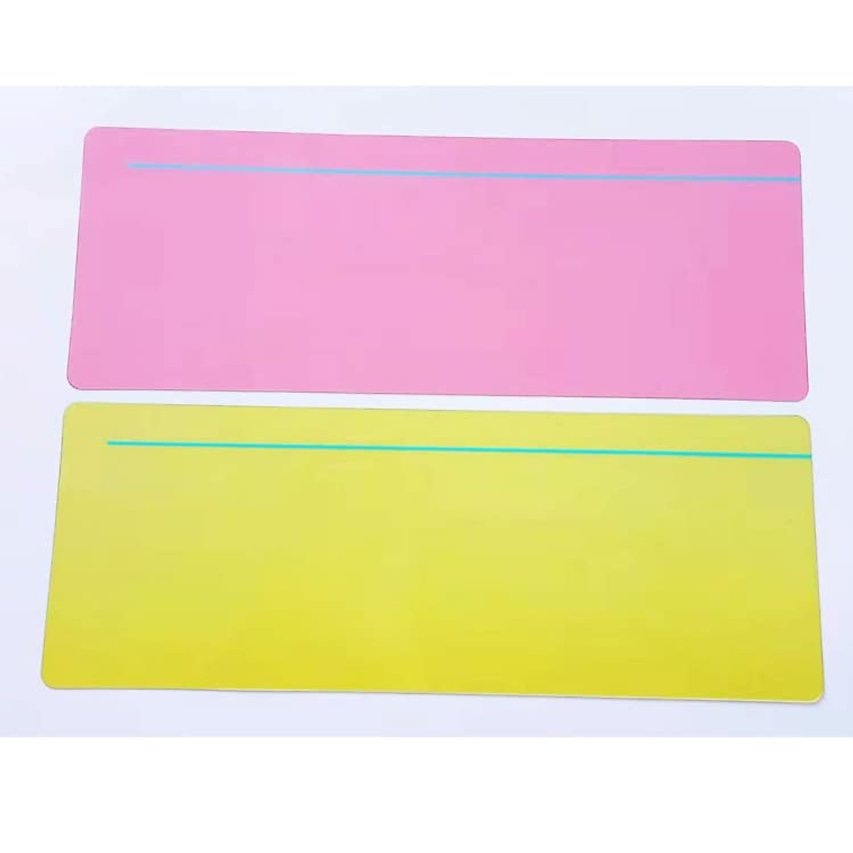 16 pcs Guided Reading Highlight Strips Colored Overlay Reading Bookmark with line