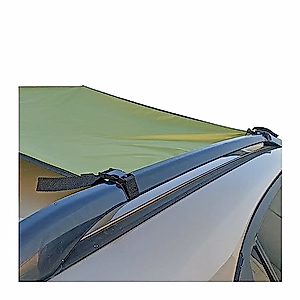 Hot Car Shelter Shade Camping Side Car Roof Top Tent Awning Waterproof UV Portable Camping Tent Automobile Rooftop Rain Canopy (Color : 300x200cm-01)
