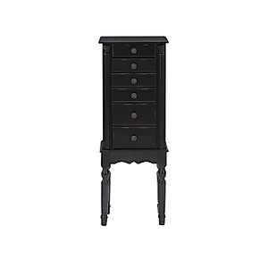 Powell Ebony Jewelry Armoire