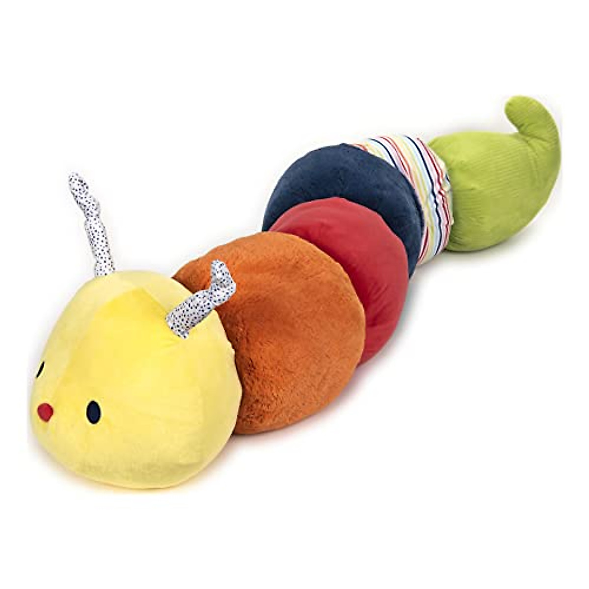 GUND Baby Tinkle Crinkle Jumbo Caterpillar Sensory Stimulating Plush Toy, 40"