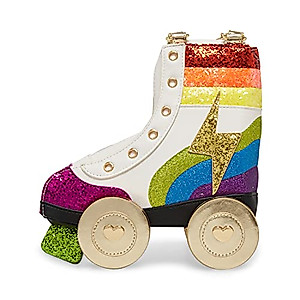 Betsey Johnson Roller Derby Kitsch Crossbody, Rainbow