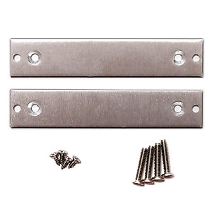 Synthrotek 3U Eurorack Case Brackets with 104HP Rails, 50 Slide Nuts
