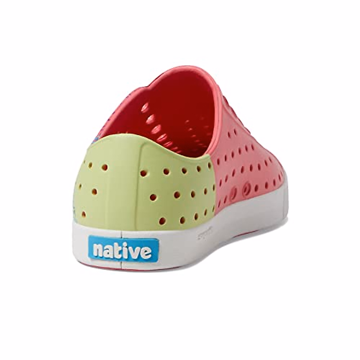 Native Shoes Jefferson Sugarlite Block (Little Kid) Dazzle Pink/Shell White/Celery Maria Starfish Block 2 Little Kid M