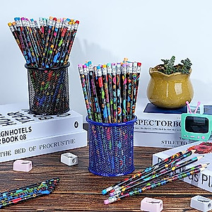 100 Pcs Motivational Pencils Bulk, Fun Inspirational School Pencils for Classroom, Cute Wood Pencils with Encourage Positive Sayings, Back to School Supplies for Kids Student Teacher Classroom Reward