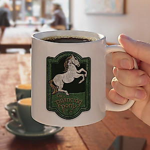 GRAPHICS & MORE THE LORD OF THE RINGS The Prancing Pony Ceramic Coffee Mug, Novelty Gift Mugs for Coffee, Tea and Hot Drinks, 11oz, White