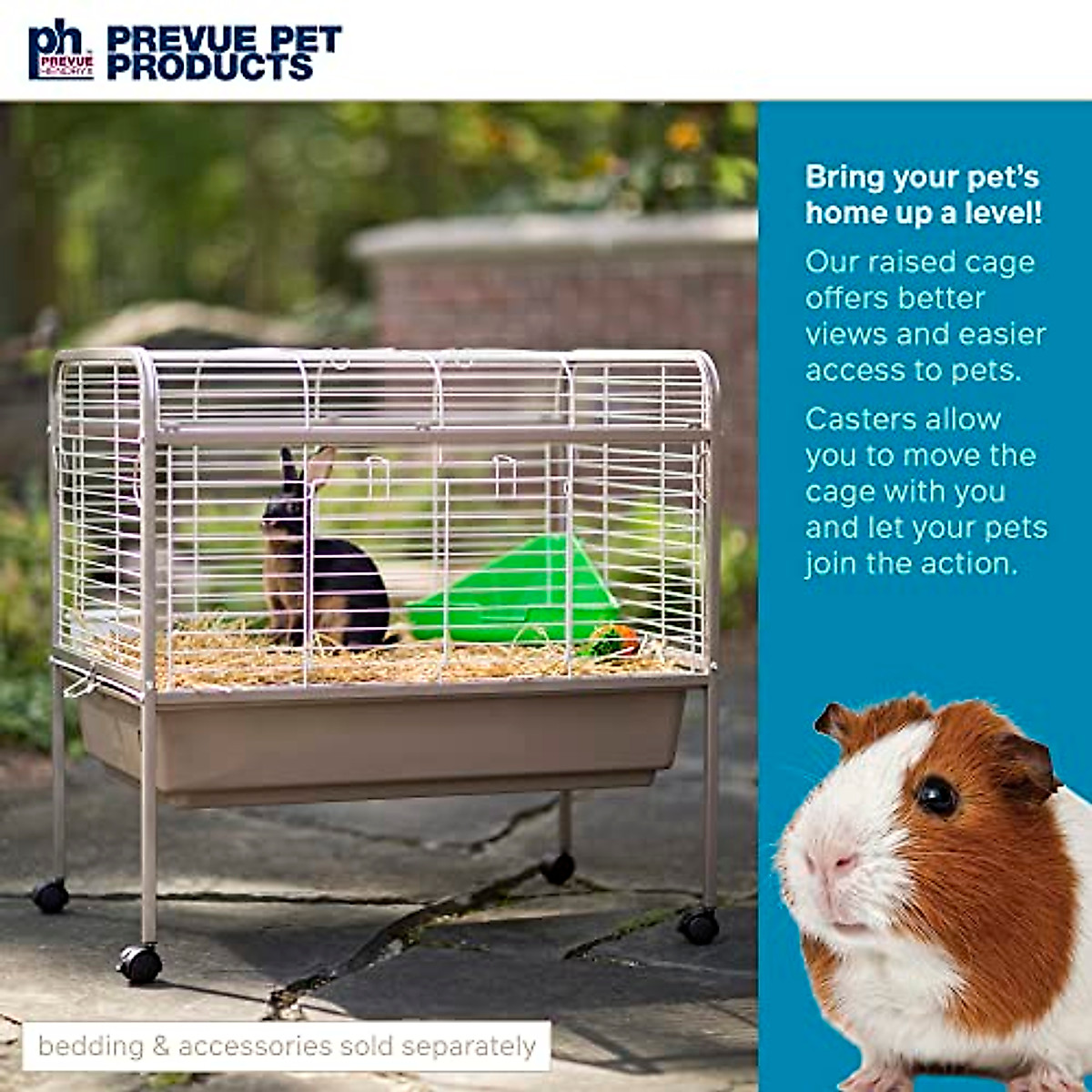 Prevue Pet Products Small Animal Cage with Stand Coco & White 425