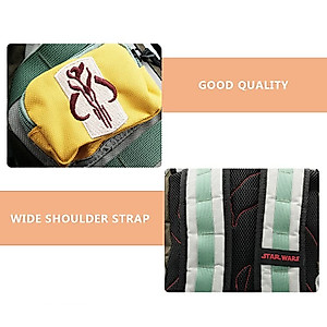 StarW Boba Cosplay Backpack Mens Outdoor Travel Casual Bag Laptop Laptops Knapsack