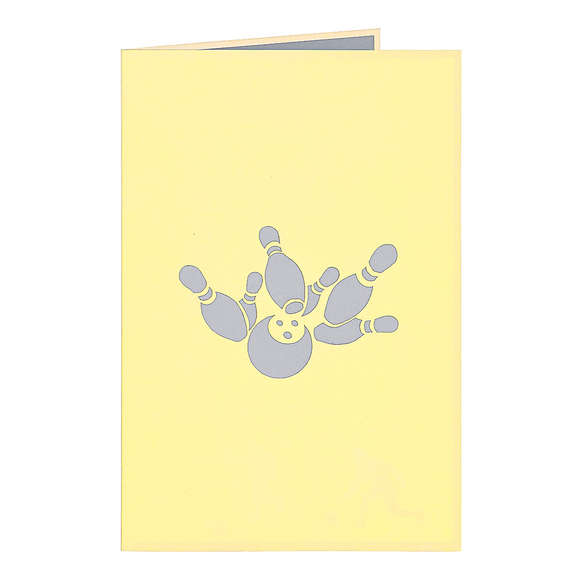 Rykamia Bowling Pop Up Card, Blank Bowling Card With Envelop, Bowling Birthday Card, Card For Bowling Player, Bowling Thank You Card, Graduation, Just Because, Get Well, Card For Friend, Bowling Gifts