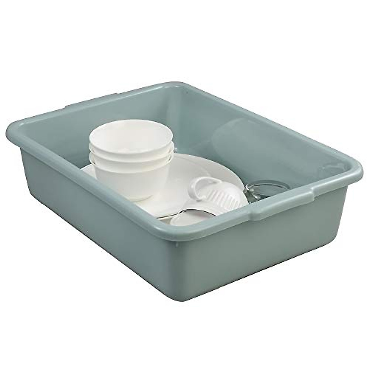 Jekiyo 13 L Commercial Bus Box, Plastic Wash Tubs, Set of 4