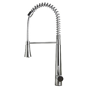 ALFI Brand AB2039S Solid Stainless Steel Commercial Spring Kitchen Faucet