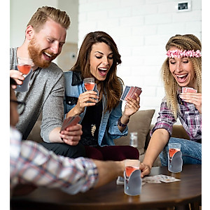 CoTa Global Gray Dolphin Shaped Shot Glass, Cool & Funny Whiskey Tequila & Alcohol Drinking Glass Dolphin For Shots, Dolphin Gift For Men & Women 2.50" x 4" 1.5 Oz