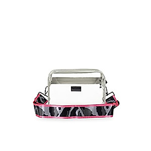 Haute Shore - Drew Clear Vinyl Crossbody w/Camo Strap