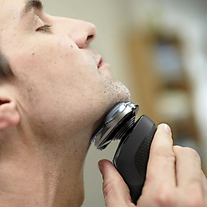 Philips Norelco Electric Shaver for Men Series 6000 Wet/Dry Electric Shaver with Trimmer Attachment Rechargeable Electric Razor with Multi MultiPrecision Cutting System