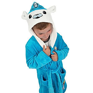 OCTONAUTS Boys Bathrobe | Captain Barnacle Toddler Bathrobe | Kids Robes | Boys' Bathrobes | Blue 6