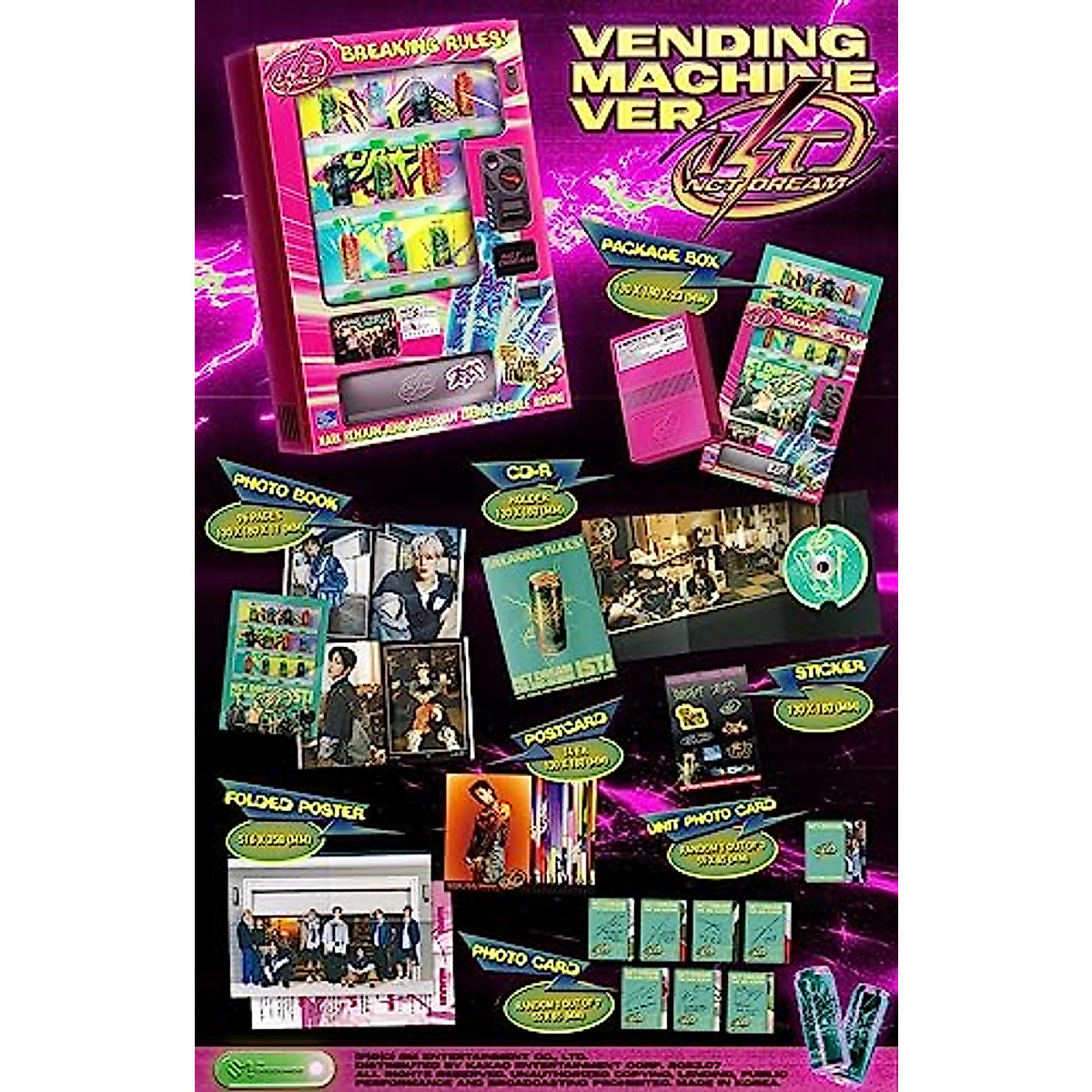 NCT Dream - Vol.3 ISTJ Vending Machine Ver. CD